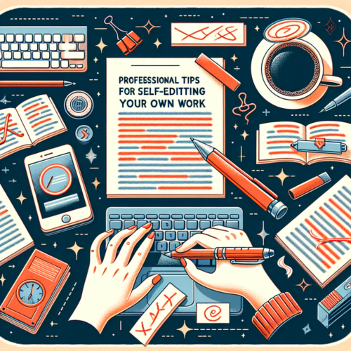 Professional Tips For Self-Editing Your Own Work - Editmojo.com